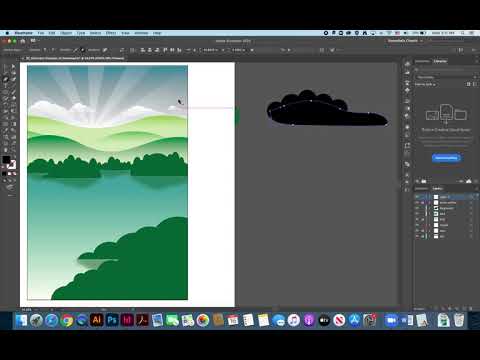 Illustrator - Travel Poster introduction (part 1)