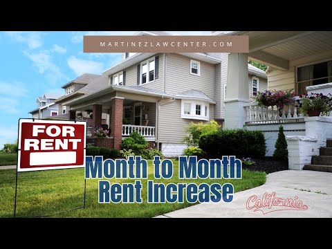 EXPOSED: Month to Month Rent Increase California Tricks Landlords Don't Want You to Know