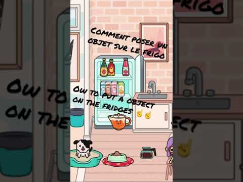 How to put a object of the fridges / TOCA WORLD (Life)