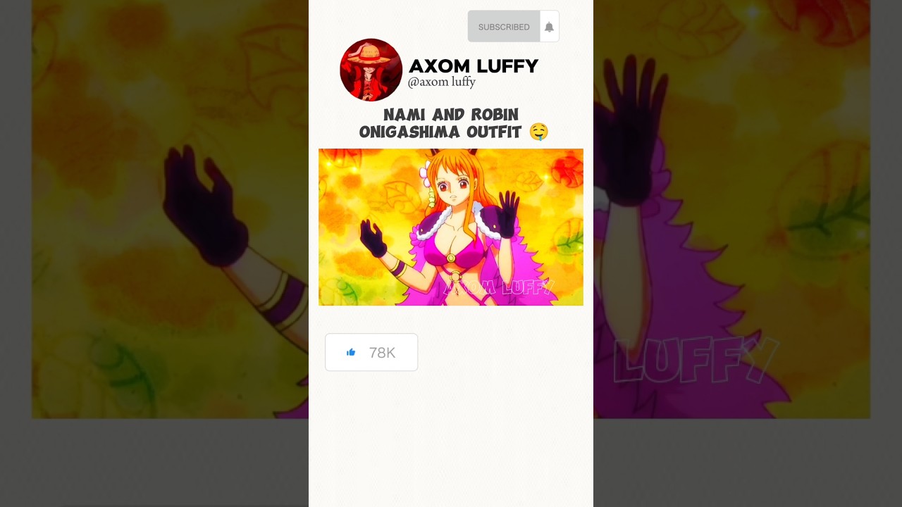 Nami and Robin onigashima outfit #onepiece #nami #robin