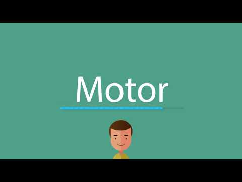How to say Motor