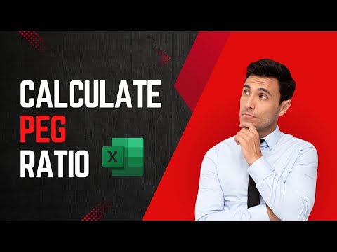 How to calculate PEG ratio of a stock.