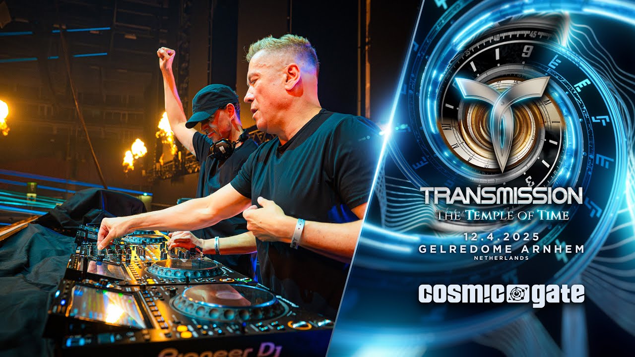 COSMIC GATE – TRANSMISSION FESTIVAL NETHERLANDS 2025: The Temple Of Time [FULL 4K SET]