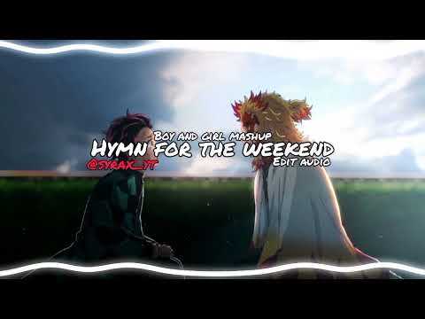 Coldplay - Hymn for the weekend [edit audio]   {sad version}