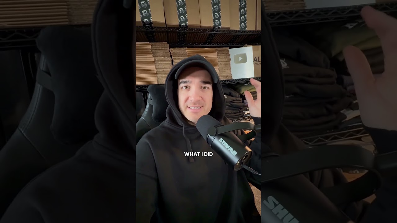 How I Make 21 TikTok Videos In 1 Hour For My Clothing Brand 🔥