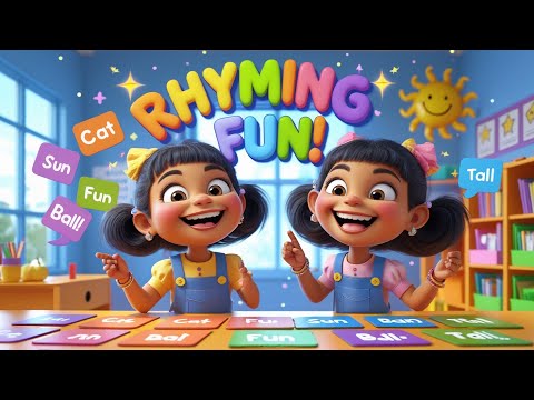 Rhyming Fun with Chunni & Munni! | Learn & Laugh with Words That Rhyme | Language Song for Kids