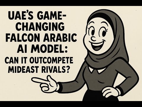 UAE's Game-Changing Falcon Arabic AI Model: Can It Outcompete Mideast Rivals? [Explained]