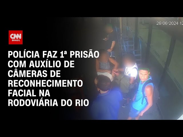 Polícia faz 1ª prisão com auxílio de câmeras de reconhecimento facial ...