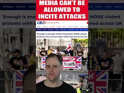 Media Must Not Incite Far Right Attacks #shorts
