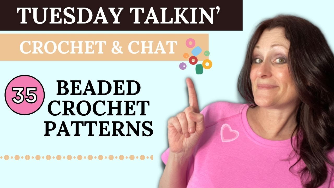 35 BEADED CROCHET PATTERNS | Free Crochet Patterns #crojocorner