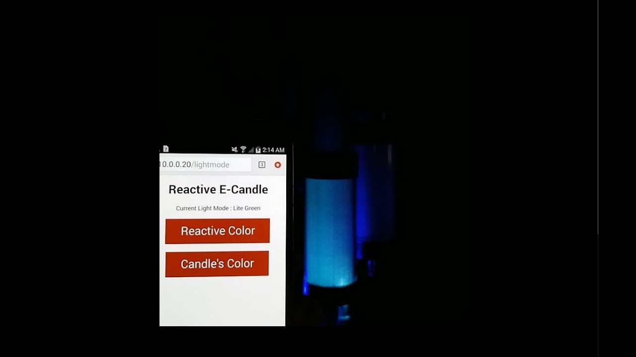 (Updated Code) Reactive Candle V2