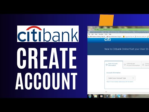 How to Create Citibank Account Online
