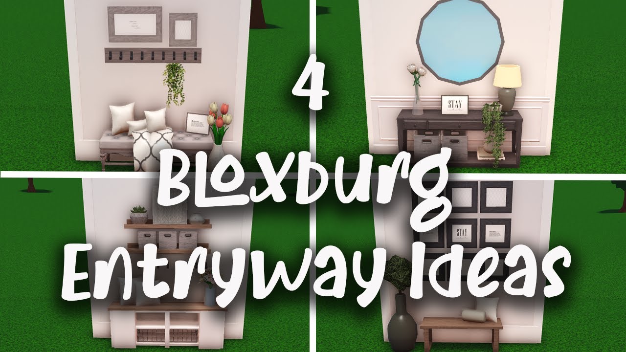 4 Bloxburg Entryway Ideas | Welcome To Bloxburg |
