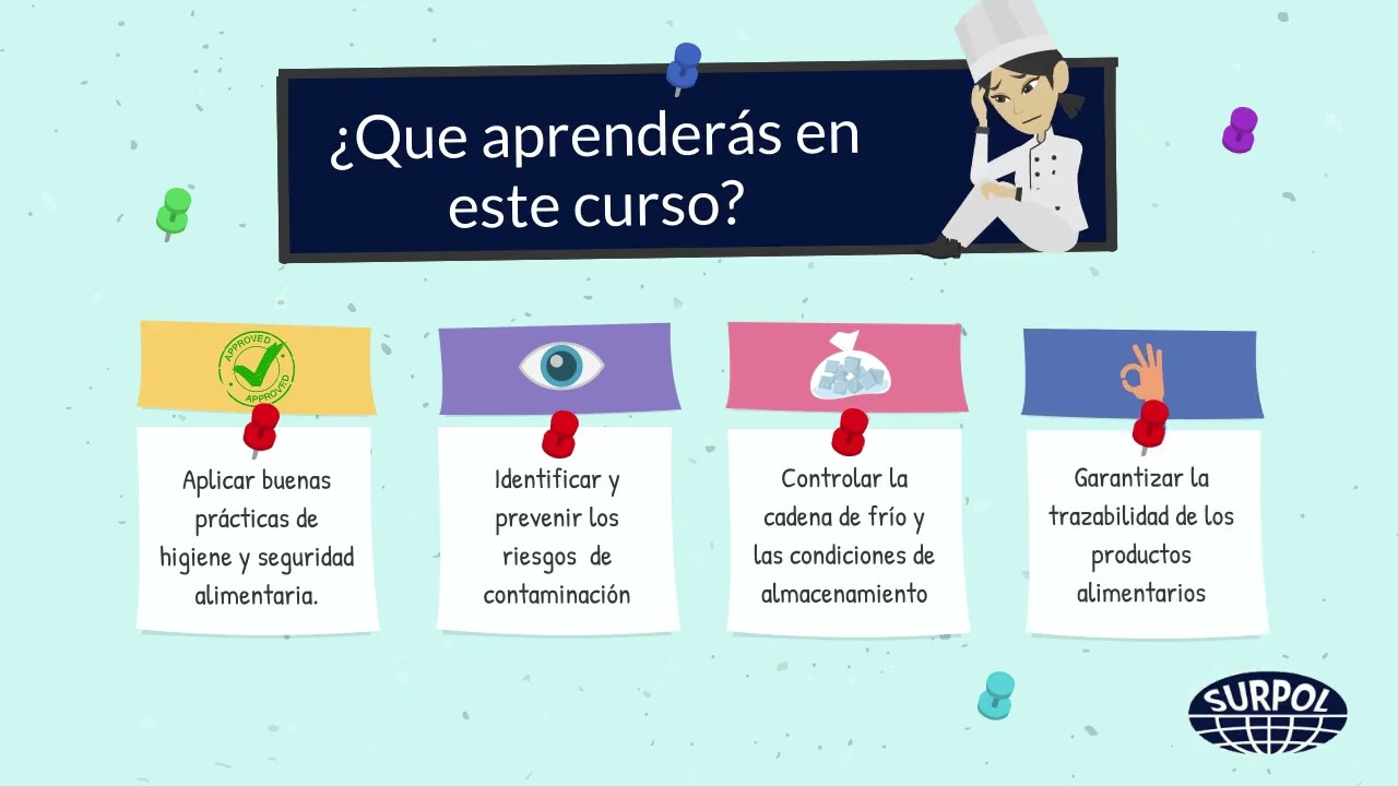 Curso online de Manipulador de Alimentos