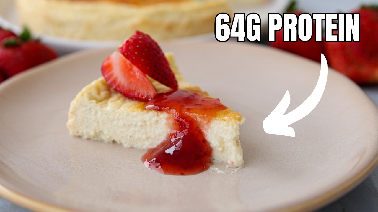 High Protein Cottage Cheese Cheesecake
