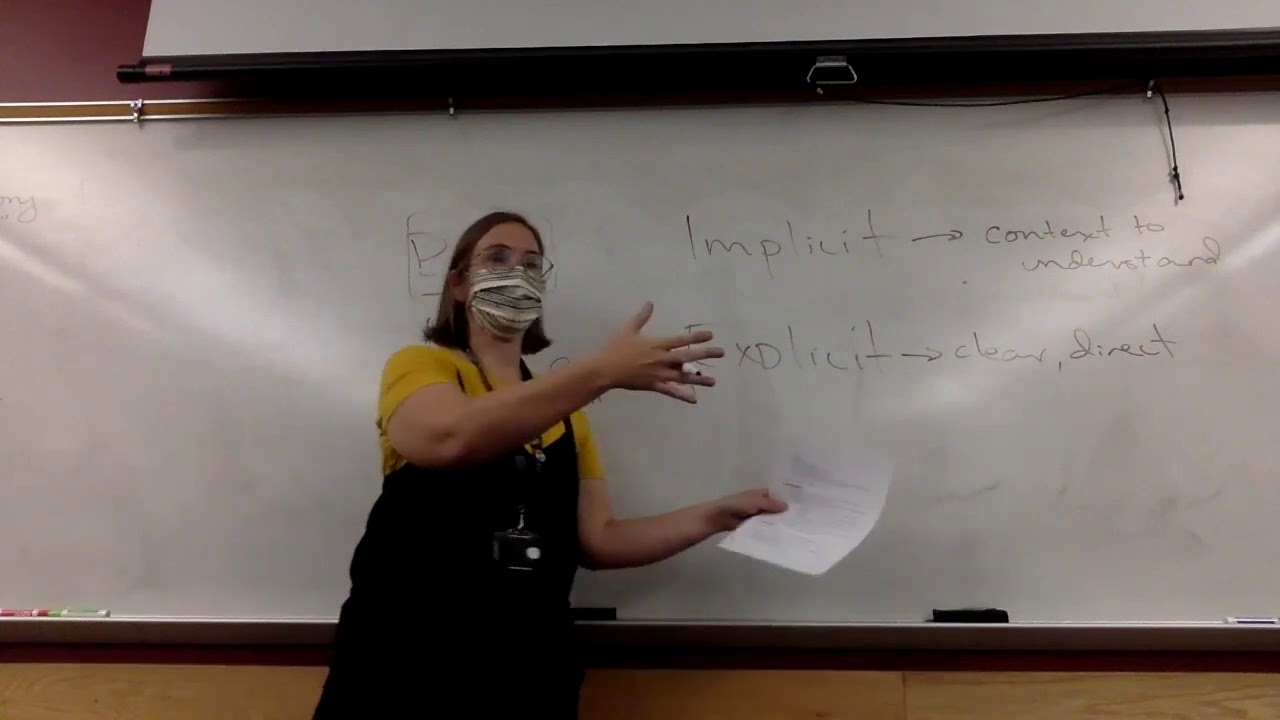 Implicit vs. Explicit Argument