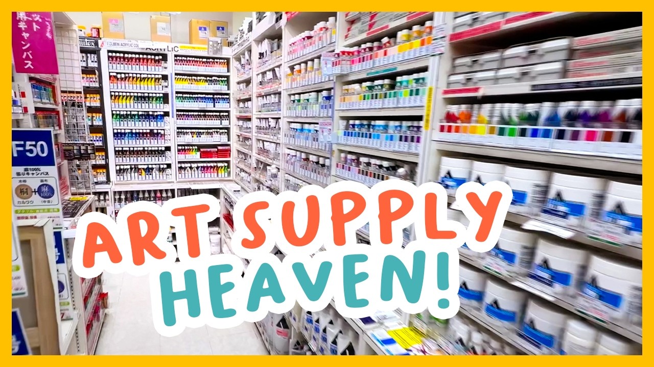 Inside Japan’s most beautiful art stores 🇯🇵🎨