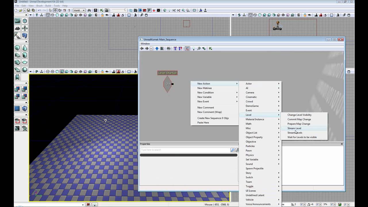 Streaming Levels in the Unreal Development Kit Basics - UDK Tutorial
