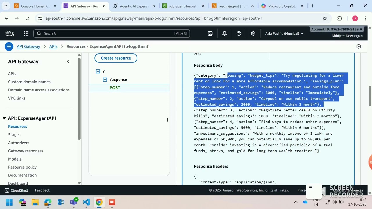 Smart Expense Tracker Agent Hackathon Devpost
