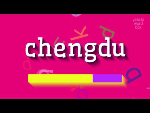 How to say "chengdu"! (High Quality Voices)