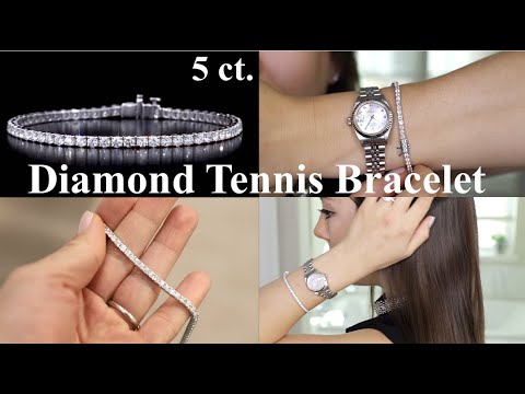 Costco Diamond 5 ct. Tennis Bracelet Review & Unboxing | $4,200