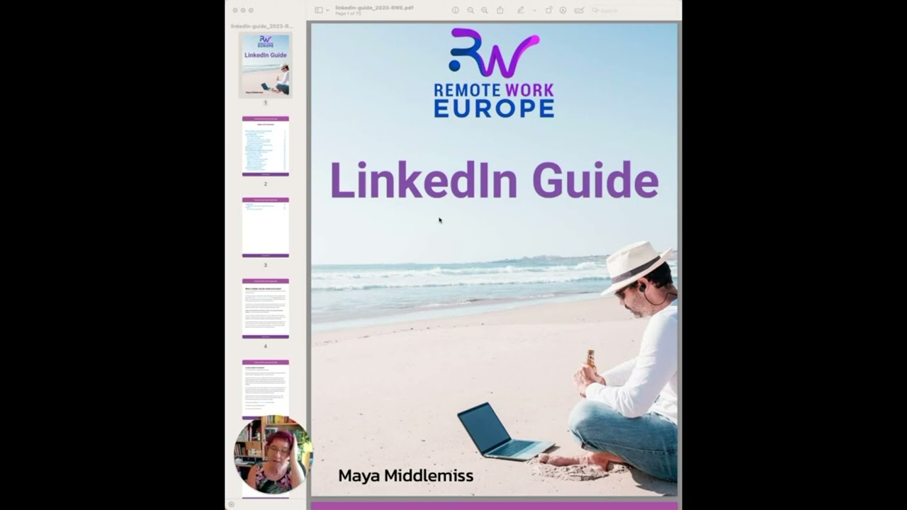 LinkedIn Guide for Freelancers from Remote Work Expert Maya Middlemiss