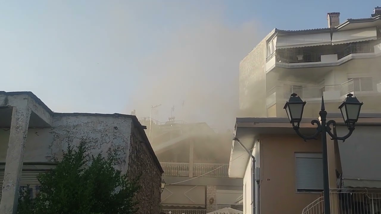 Kozanimedia-Ώρα 19:40: Μεγάλη φωτιά σε οικοδομή στα “Ηπειρώτικα” της ...
