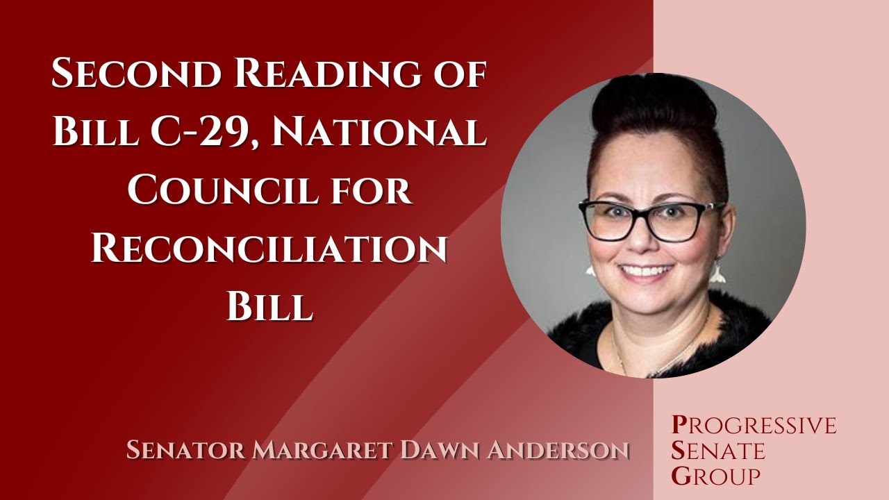Senator Anderson speaks at second reading of Bill C-29 - March 30, 2023 (English feed)