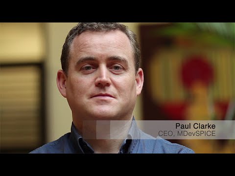Dr Paul Clarke - CEO, MDevSPICE (2014)