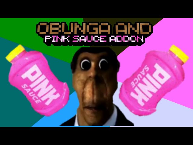 Obunga and Pink Sauce Addon Minecraft Mod