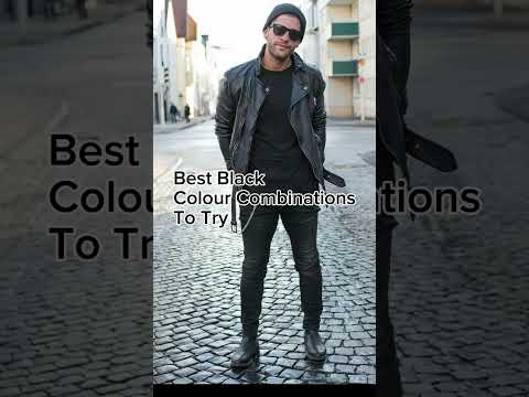 These colours look good with black