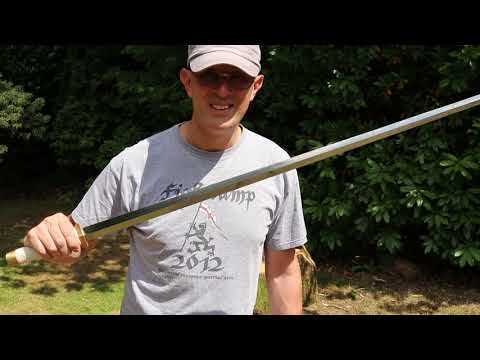 How Well Can NARROW SWORDS CUT against WOOD? Chinese Jian, Rapier, Sidesword, Spadroon