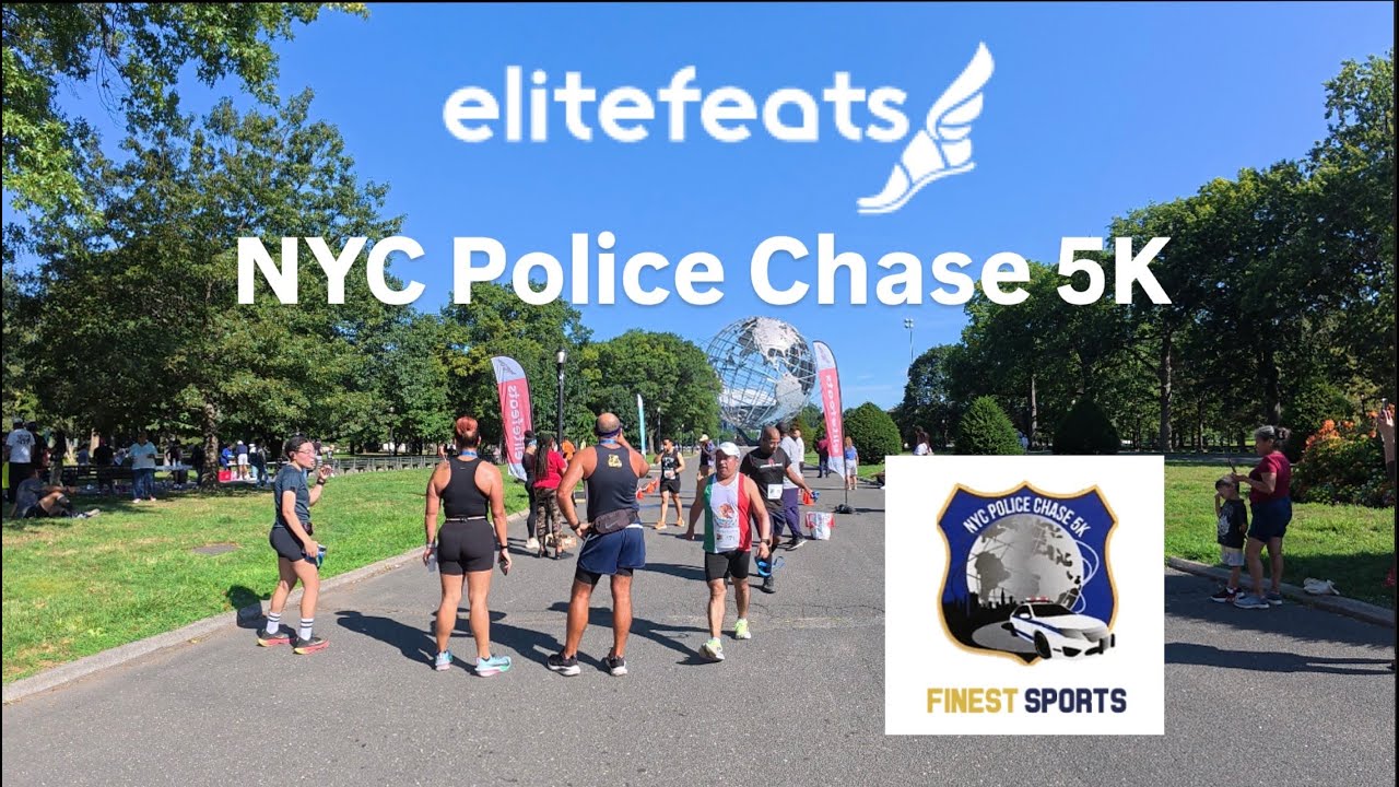 Elitefeats NYC Police Chase 5K Run 2025 (Full Course)