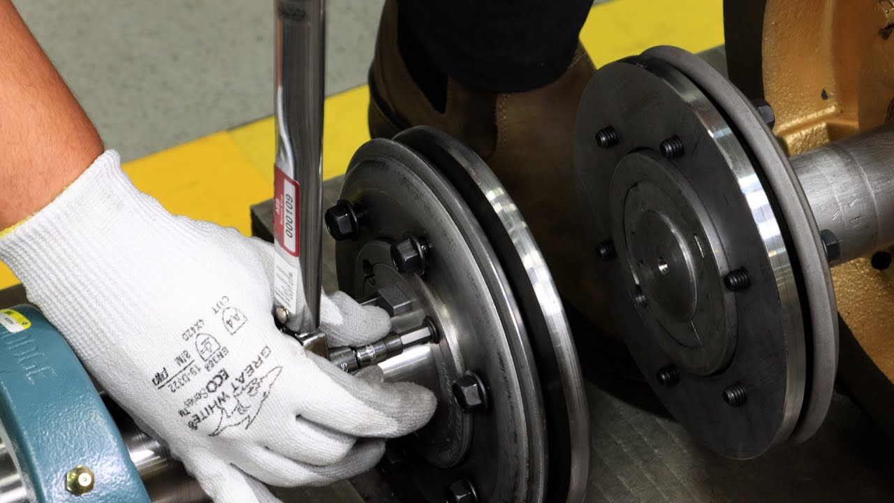 Para-Flex® Elastomeric Coupling: Taper-Lock® Flange Installation | Dodge® Industrial