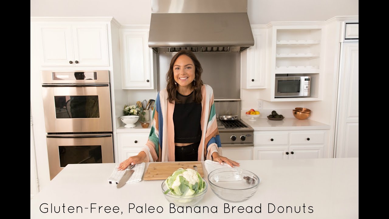 Gluten Free, Paleo Banana Bread Donuts | COOK WITH NOBREAD