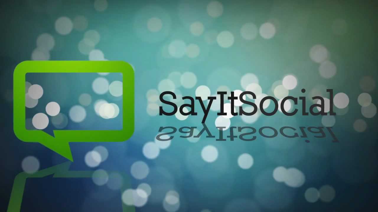 SayItSocial In 3 Minutes - Social Business Training, Corporate eLearning