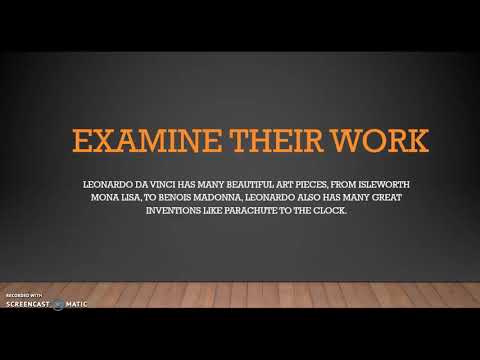 Leonardo Da Vinci - Final Presentation