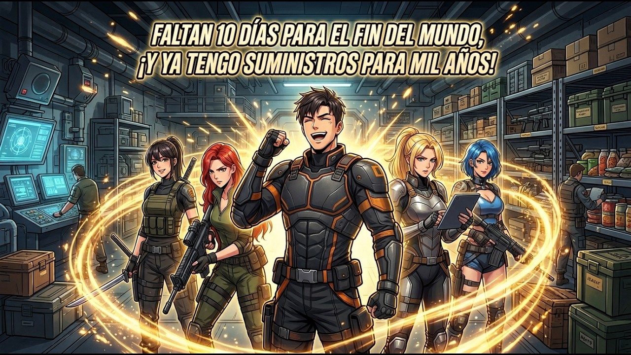 Faltan 10 días para el fin del mundo, ¡y ya tengo suministros para mil años!