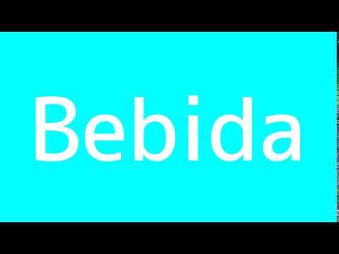 How to say Drinking in Spanish