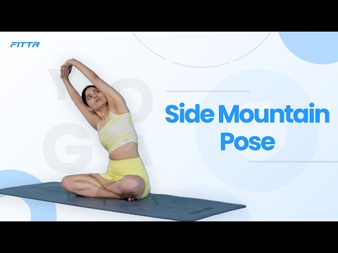 How To Do Side Mountain Pose/ Parvatasana 2 | Exercise Video