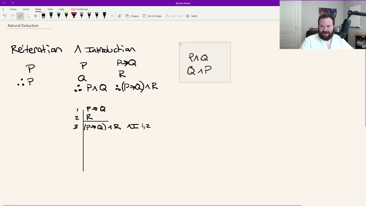 Introduction to Natural Deduction 1