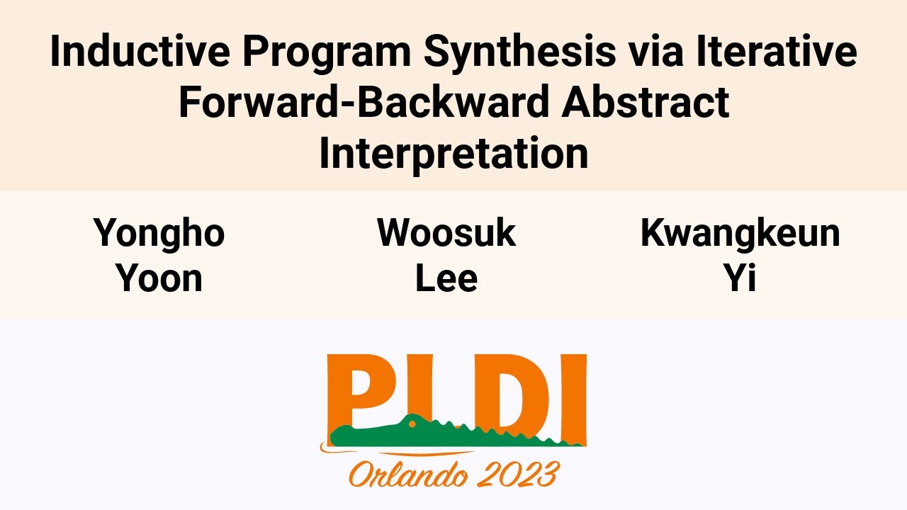 [PLDI'23] Inductive Program Synthesis via Iterative Forward-Backward Abstract Interpretation