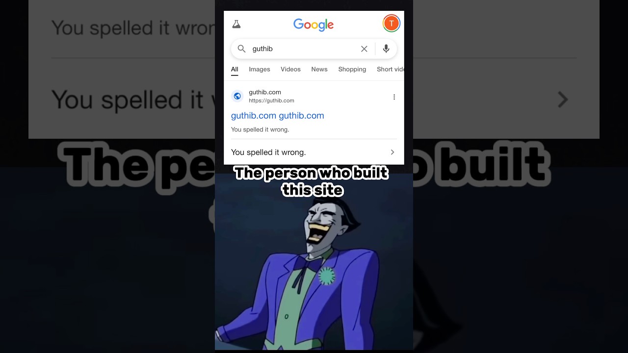 We've all been there, misspelling GitHub, haven't we?😵‍💫