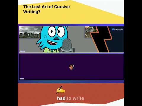 The Lost Art of Cursive Writing