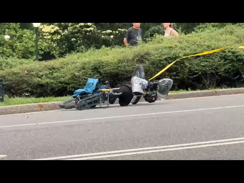 Cyclist died after losing control to avoid pedestrian in Central Park