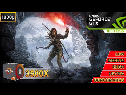 Rise of Tomb Raider :Amd Ryzen 5 3500X | GTX 1650 SUPER | 16GB RAM (Low,Medium, High,Ultra Graphics)
