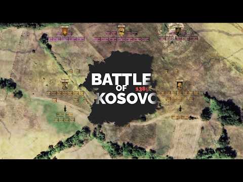 Battle of Kosovo, 1389 ⚔️ Epic Clash Between the Serbian and Ottoman Forces Mapped