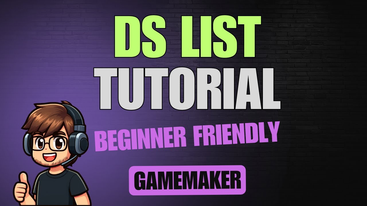 How to Use DS Lists in GameMaker | Data Structures | Complete Beginner Tutorial