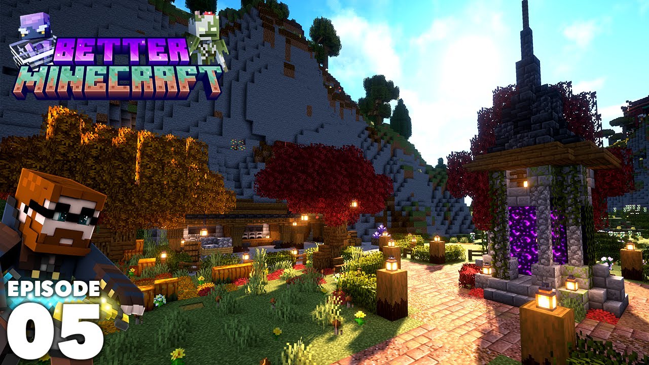 Entering the Better Nether 💎 Better Minecraft 1.21 Modded Lets Play - Ep5