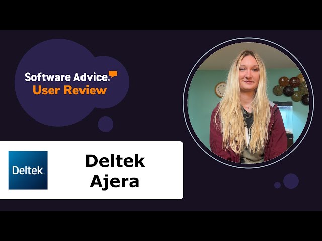 Deltek Ajera Software Reviews, Demo & Pricing - 2025